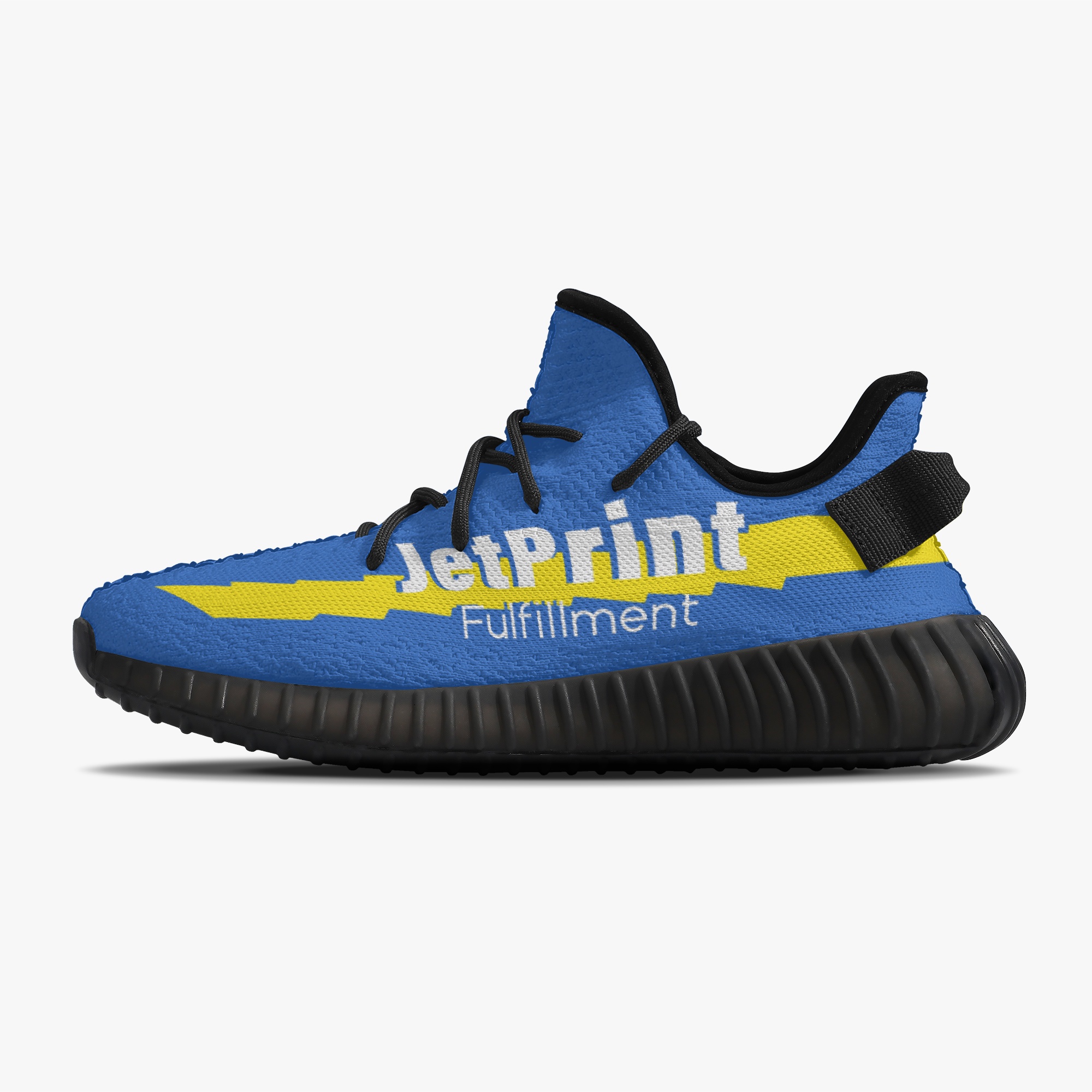 Custom Black Sole Road Running Shoes