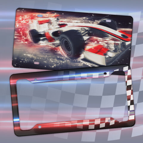 Custom Personalized License Plate Frames | $2.5 - JetPrint