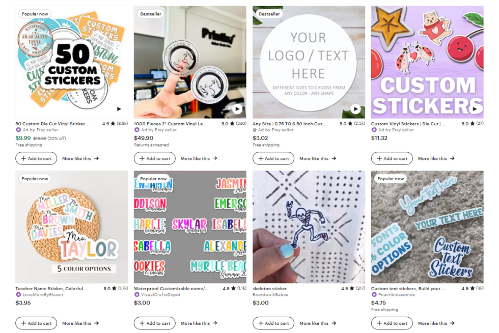 The Complete Guide: How to Sell Stickers on Etsy Successfully - JetPrint